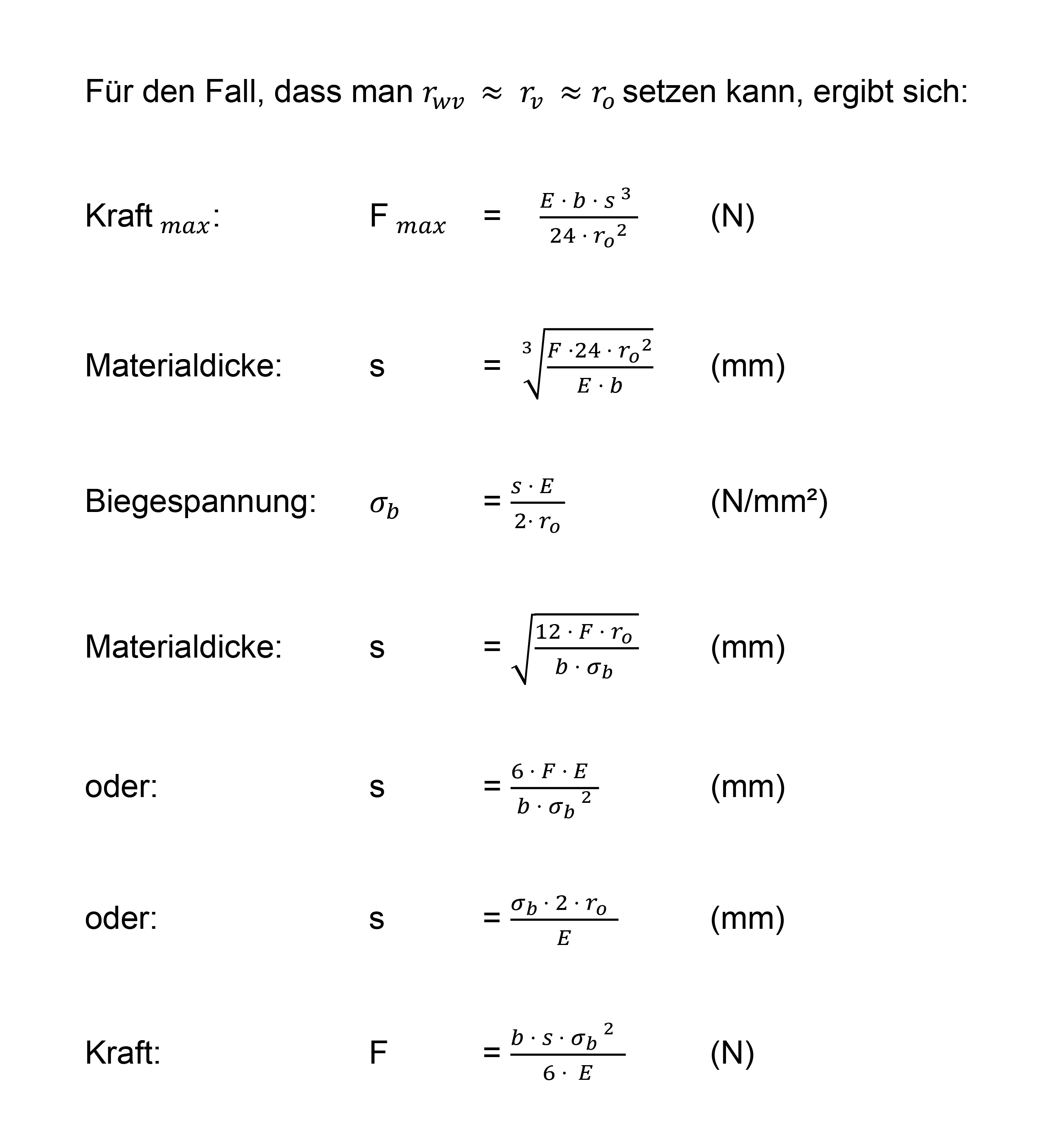 Berechnung :: KERN-LIEBERS